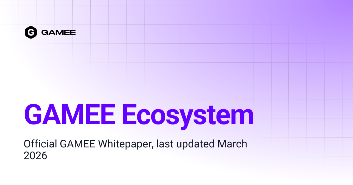 GAMEE Ecosystem | GAMEE Wiki