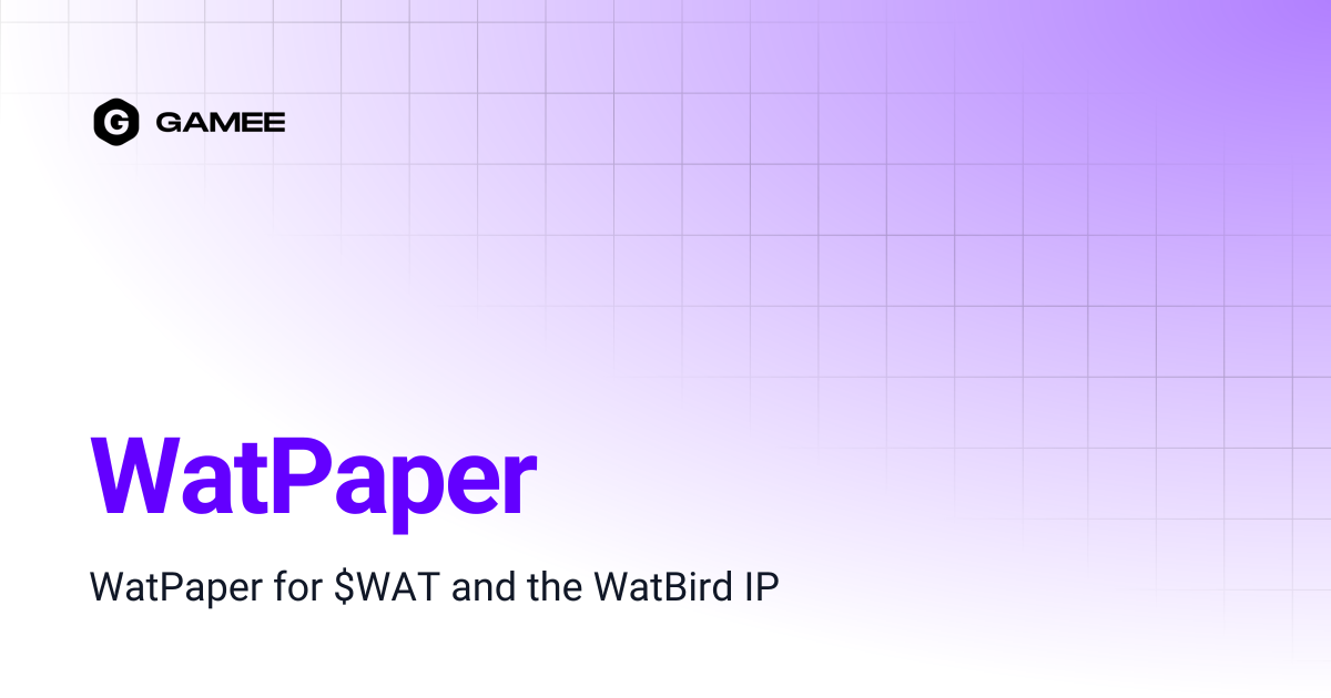 WatPaper | GAMEE Wiki